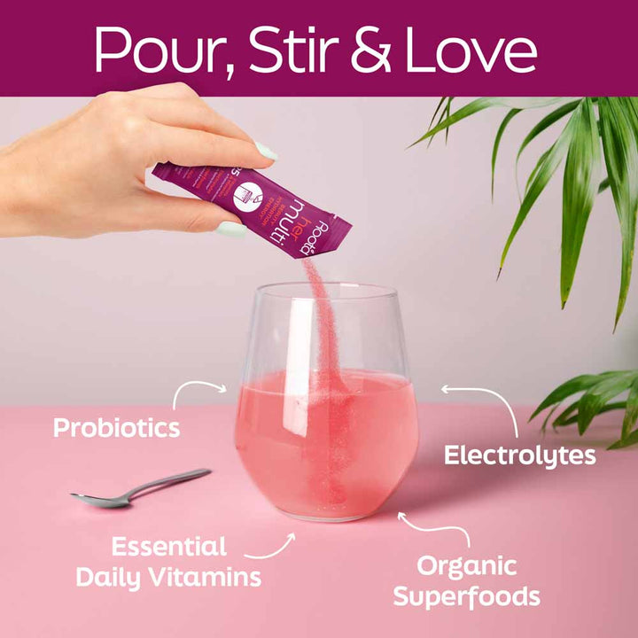 Her MULTI - Electrolyte Infused Multivitamin Powder For Women – Root'd